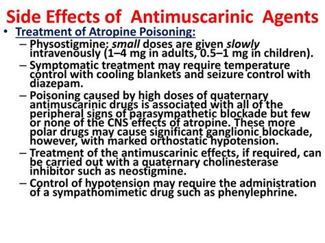 Ppt Parasympatholytics Or Anticholinergic Or Antimuscarinic Agents