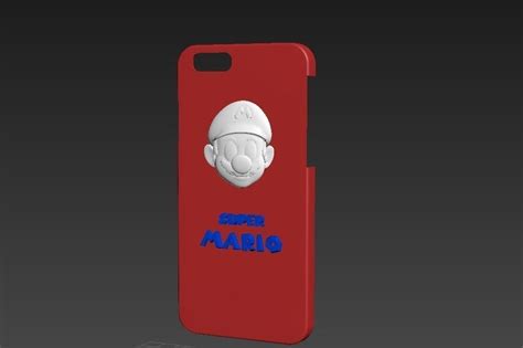 3d Printed Iphone6 Case Super Mario By No Okok No Pinshape