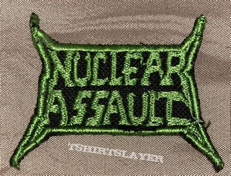 Nuclear Assault Nuclear Assault Logo Embroidered Patch Patch