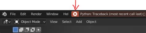 Interface Deactivate Info Log Popup Python Traceback Most Recent