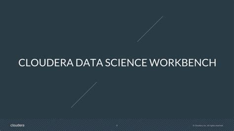 Introducing Cloudera Data Science Workbench For Hdp 21219