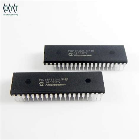 8 Bit Microcontrollers Dip Ic Chips 18f452 Pic18f452 Pic18f452 I