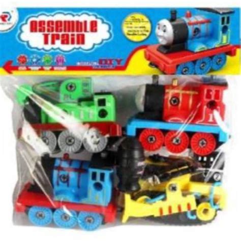 รถของเล่นเด็ก Diy รถของเล่นถอดประกอบได้ 1 Set มี 4 คัน ไขควง Th