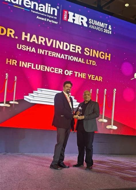 Harvinder Singh On Linkedin Happy To Inform That I Have Been Awarded The Hr Influencer Of The
