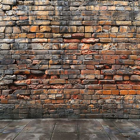 Brick Wall Texture Ideal For Adding Depth To Graphic Compositions