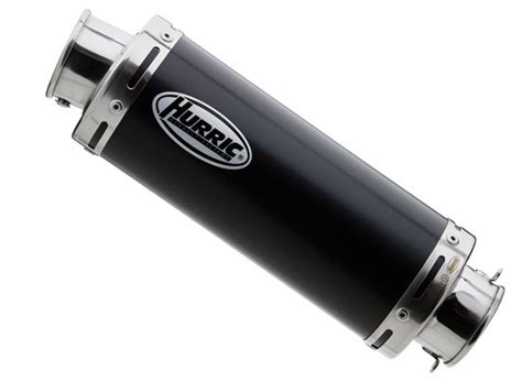 Hurric Supersport Aluminium Black Einddemper Met E Keur SUZUKI GSX R
