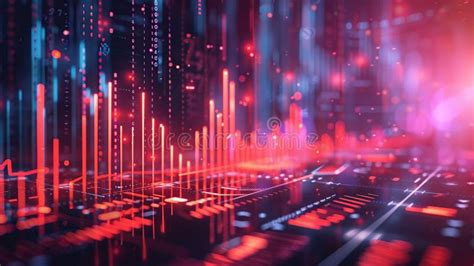 Abstract Digital Data Visualization Stock Illustration Illustration Of Dynamic Future 329947834