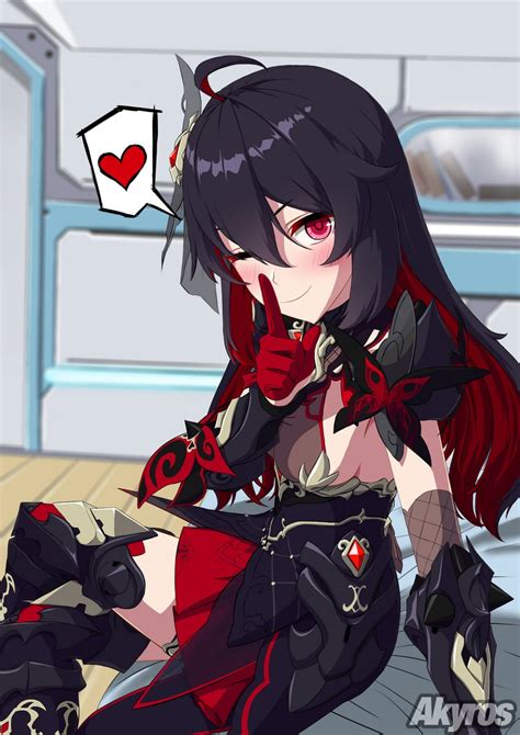 Seele Vollerei Seele And Seele Vollerei Honkai And More Drawn By Akyros Danbooru