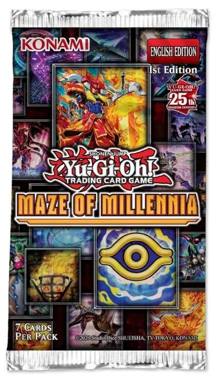 YuGiOh Maze Of Millennia Booster Box Packs Th Anniversary Konami ToyWiz