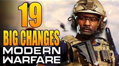 Modern Warfare 19 Big Changes In The Final Update Update 1 29 YouTube
