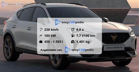 CUPRA Formentor VZ TSI Technische Daten Leistung Karosserie Fakten Und