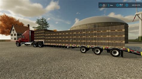 Fs22 Lode King Renown Drop Deck Autoload V1 5 Mod Fs25 Mods Fs22 Mods