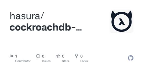Github Hasuracockroachdb Demo