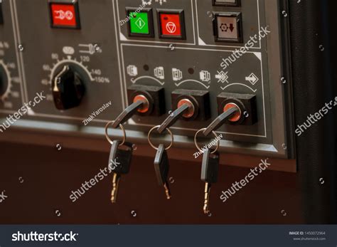 Cnc Control Panel Lathe Machine Keys Stock Photo 1450072964 Shutterstock