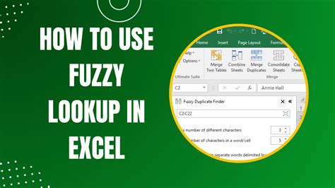 How To Use Fuzzy Lookup In Excel Earn And Excel