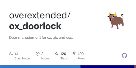 Pull Requests Overextended Ox Doorlock GitHub