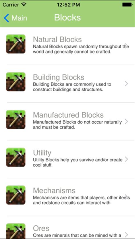 Block Id Toolbox For Minecraft Pe Pocket Edition Para Iphone Descargar