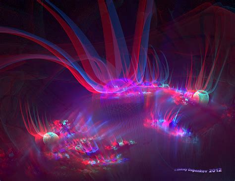 Flowers Of Nibiru 2 Anaglyph 3d Stereoscopy By Osipenkov On Deviantart