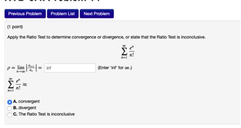 Previous Problem Problem List Next Problem 1 Point Apply The Ratio