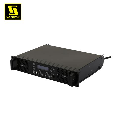 China Sanway D20kq 4 Channel Class D Digital DSP Audio Power Amplifier