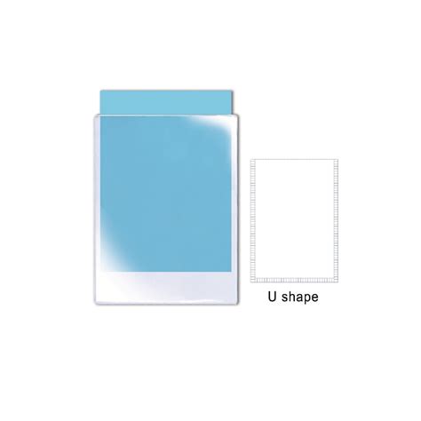 Transparent A4 L Shape U Shape C Shape Holder Waterproof Plastic Holder A4 Plastic File