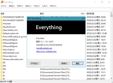 Everything中文版 Everything 位 位 V a绿色版 文件快速搜索工具 闪电软件园