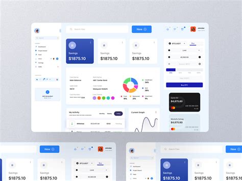 Banking Dashboard Template Behance