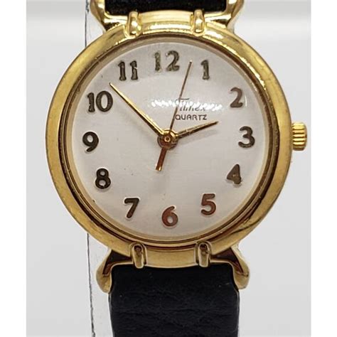 Timex Accessories Timex Mens Watch Large Face With Gold Trim 377 Ba Cell T B4 Poshmark