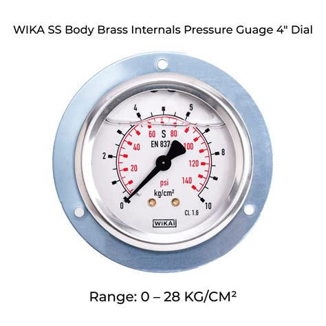 Wika Pressure Gauge Accurate Measurements For Precision Applications