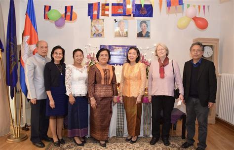 Her Excellency Ambassador Phen Savny Diplomats And Staffs Of The