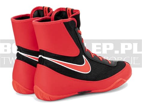 Buty Bokserskie NIKE MACHOMAI 2 Crimson Black BOKS SKLEP PL