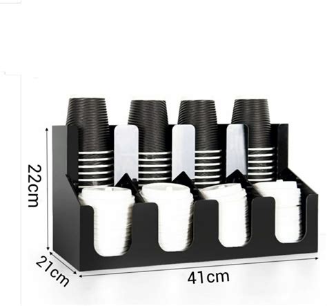 Cup Holder Plastik 8 Slot Serba Guna Jd 257