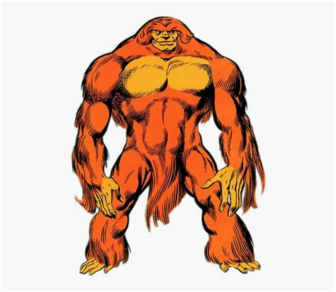 X Men Alpha Flight Sasquatch Sasquatch Marvel Hd Png Download Kindpng