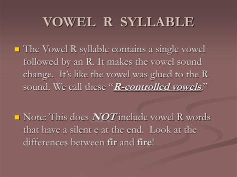 Ppt The Seven Syllable Types Powerpoint Presentation Free Download