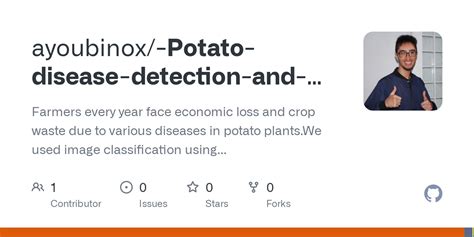 GitHub Ayoubinox Potato Disease Detection And Classification Using Convolutional Neural