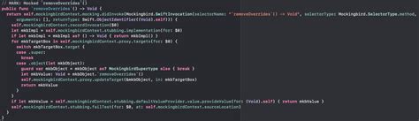 Generated Mocks Unable To Infer Complex Closure Return Type · Issue