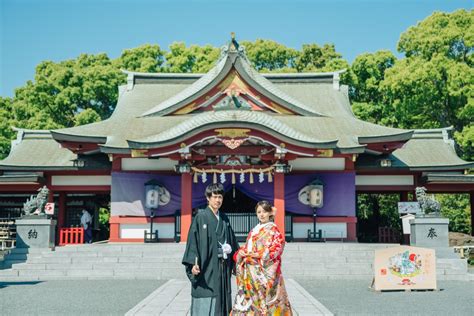 篠崎八幡宮 お客様レポート 福岡九州で和装の神社結婚式和婚ならウェディングセレクト和婚