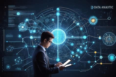 Premium Photo Big Data Analytics With Ai Technology Data Analyst