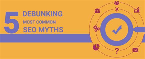 5 Most Common Seo Myths Digital Marketing E Intelligence