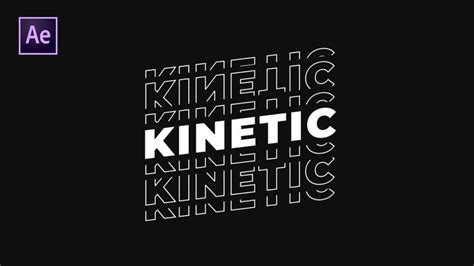 Create Stunning Kinetic Typography Animation With After Effects