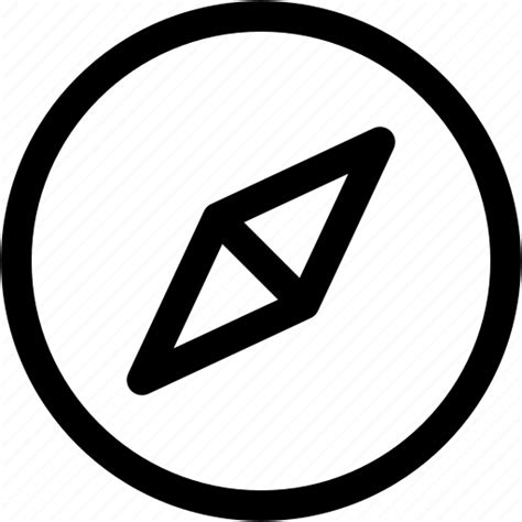 Explore Orientation Direction Compass Explorer Ui Icon Download