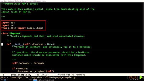 010 Pep 8 And Writing Readable Code Youtube