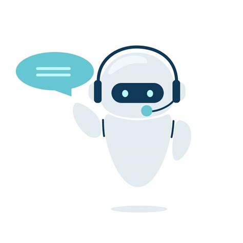 Digital Chat Bot Robot Assistant For Customer Support Concept Of Virtual Conversation
