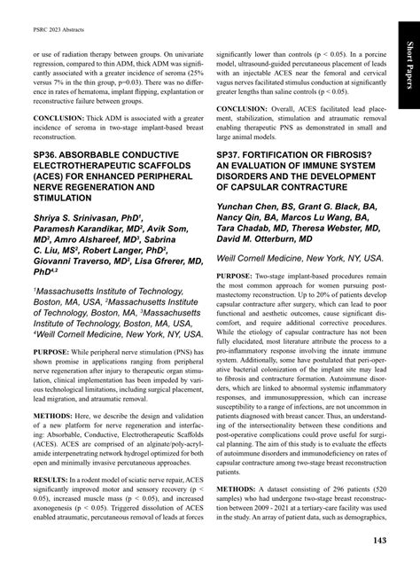 Pdf Sp37 Fortification Or Fibrosis An Evaluation Of Immune System