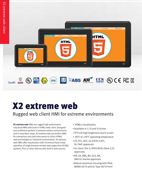 Beijer X2 Pro 10 Web 10 Web Client Hmi