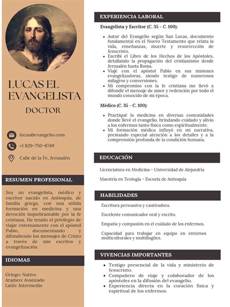 Cv Lucas Descargar Gratis Pdf Evangelios Jesús