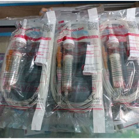 Jual Eceran Blood Transfusion Set Gea Blood Set Set Transfusi
