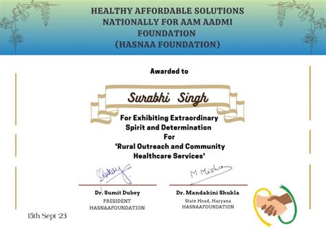 Dr Surabhi Singh Posted On Linkedin