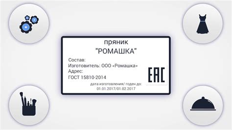 Требования к этикетке на товаре, правила оформления. Разработка ...