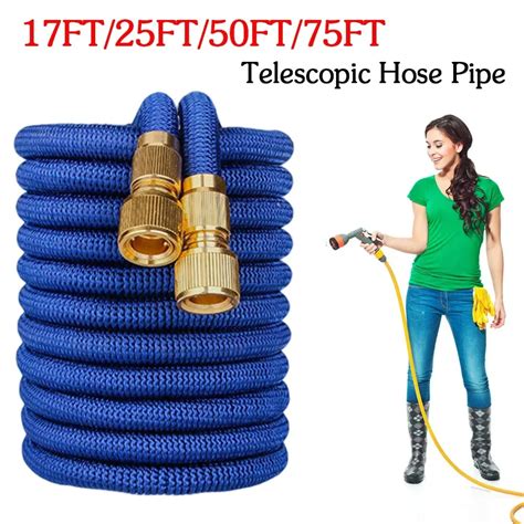 Manguera Extensible De Jard N Tubo Flexible Con Pistola De Agua M Gica